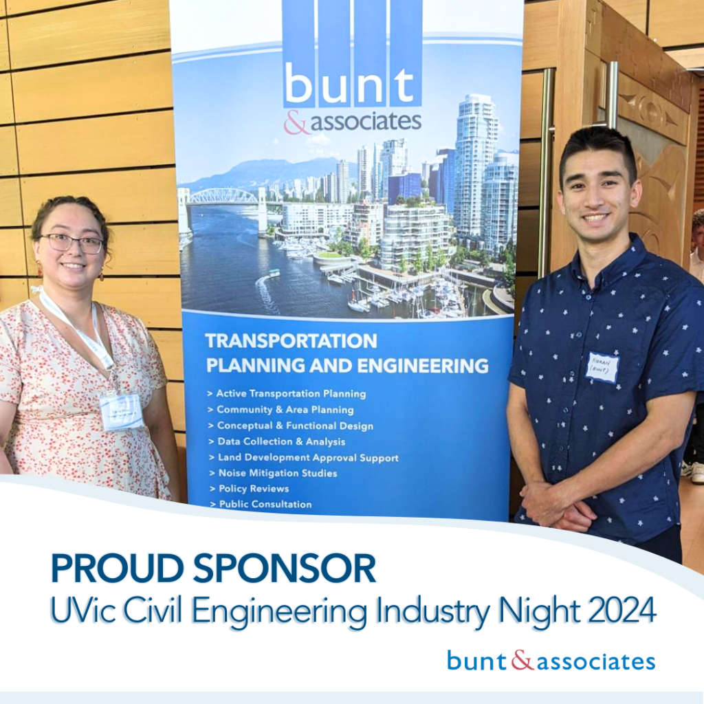 University of Victoria Civil Engineering Industry Night 2024 - Bunt ...