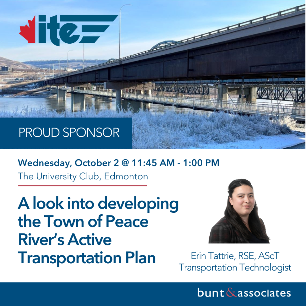 ITE Northern Alberta Luncheon: A look into the development of the Town ...