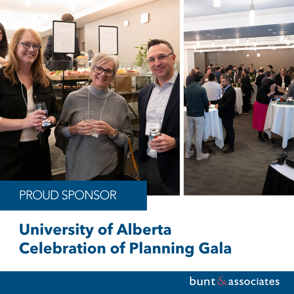 University of Alberta Celebration of Planning Gala 2025 - Bunt ...