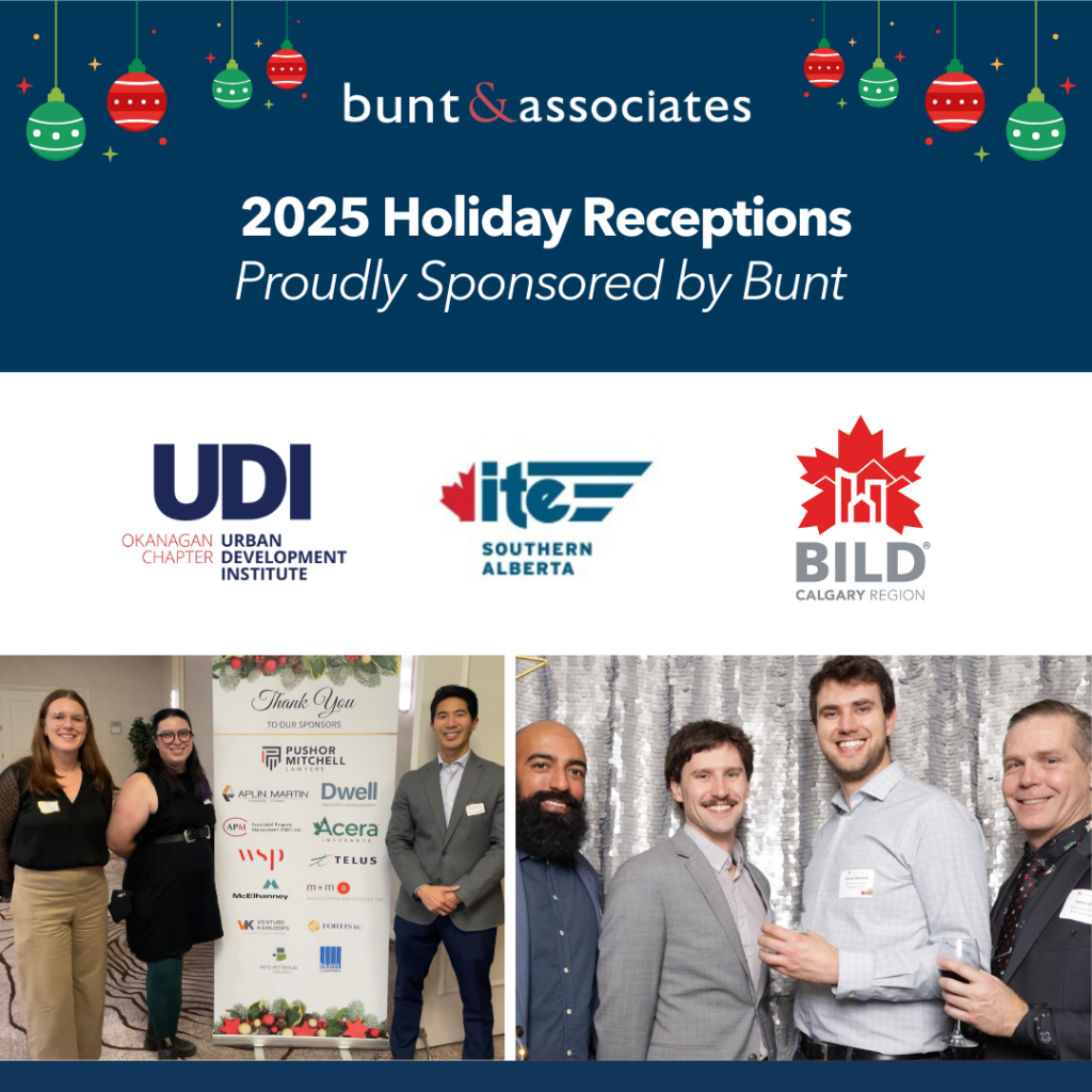 2025 Holiday Receptions - Bunt & Associates: Transportation Planners ...